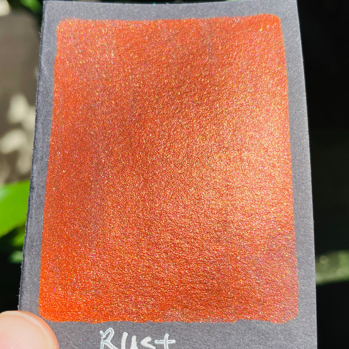 Rust Extra fine Bronze watercolor paints Half pans – IUILE